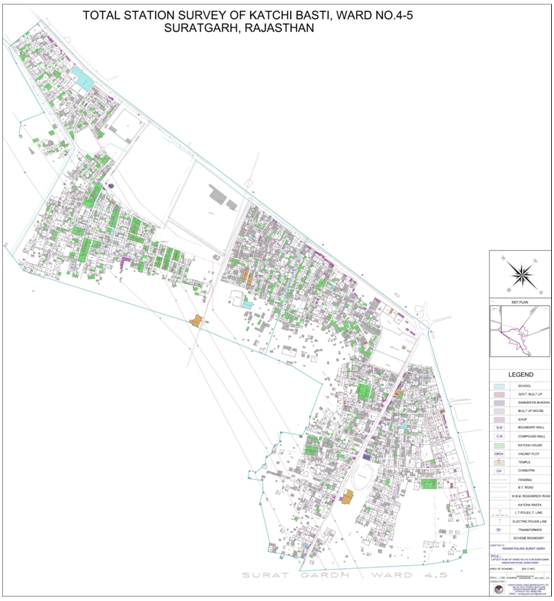 Layout Plan for Regularization of Slums in Suratgarh | YCSPL